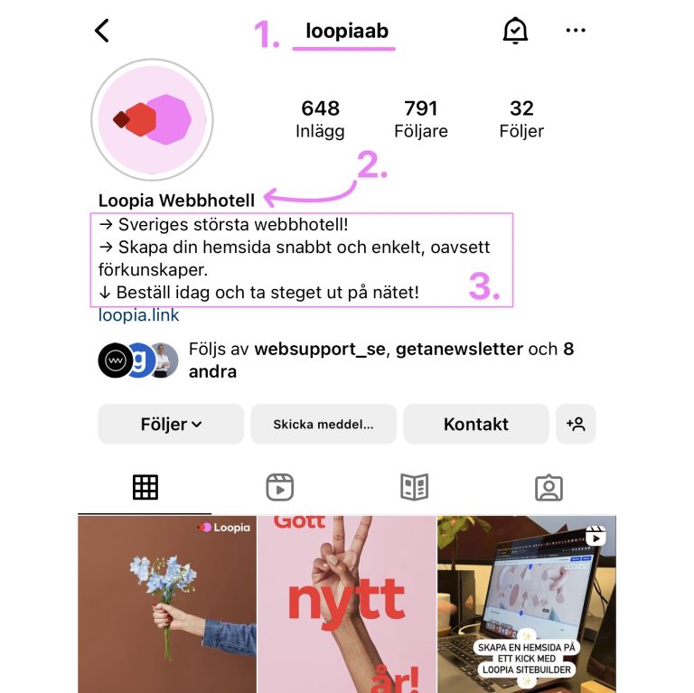 3 tips för SEO på Instagram - Loopia Blogg